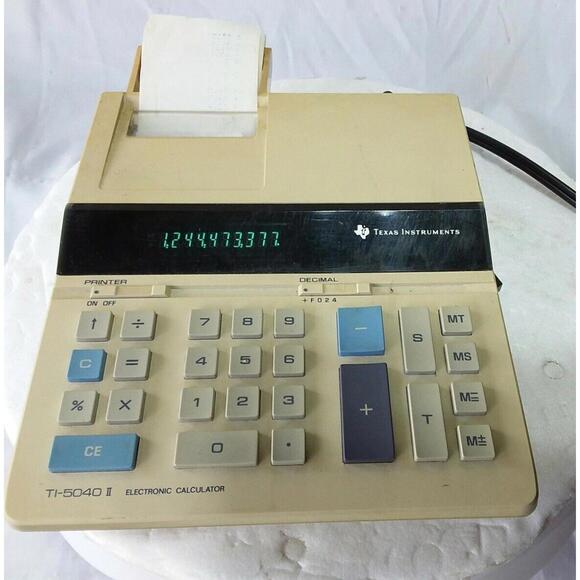 Texas Instruments | Other | Texas Instruments Ti545 Ii 2 Digit ...